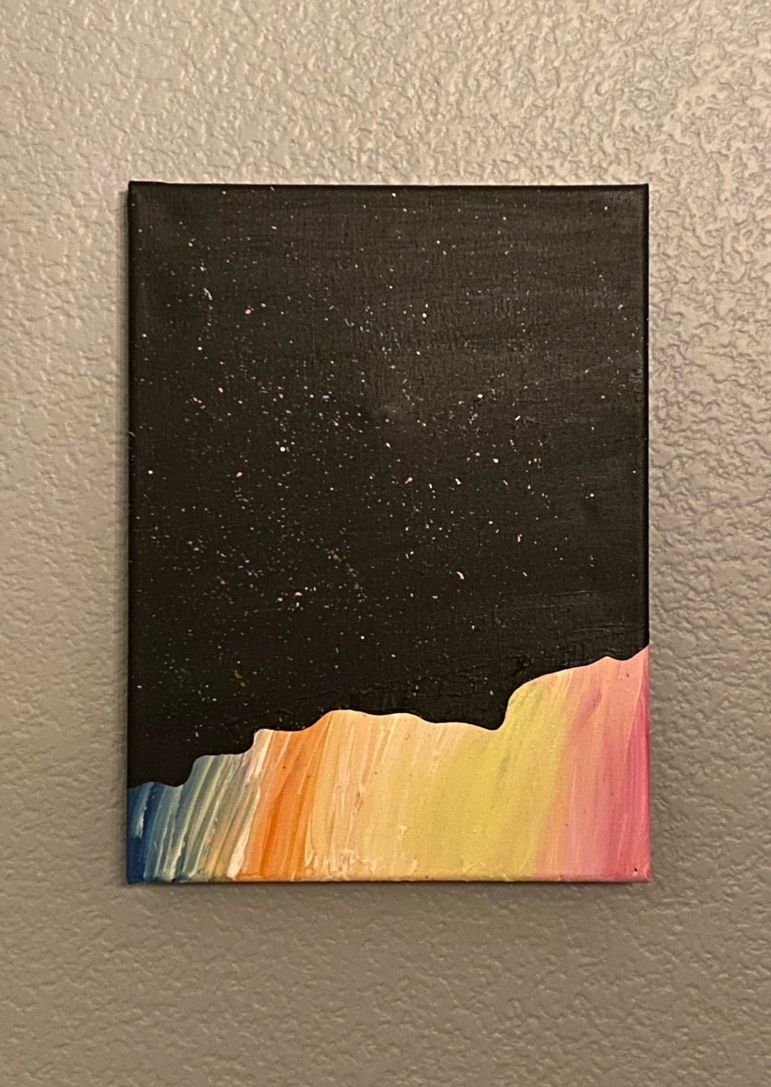 Space Drip Painting - Etsy