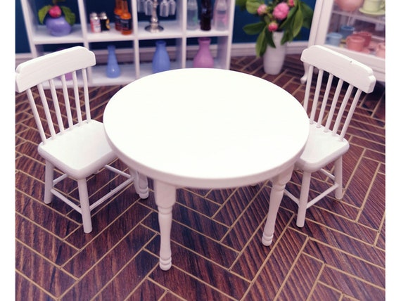 1:12 Round Dining Table Long Dining Table Ob11 GSC 12 Points - Etsy