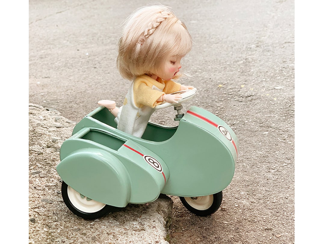 Ob11 Doll Baby Motorcycle Toys GSC Doll Motorcycle 1:12 Baby Crib Cot ...