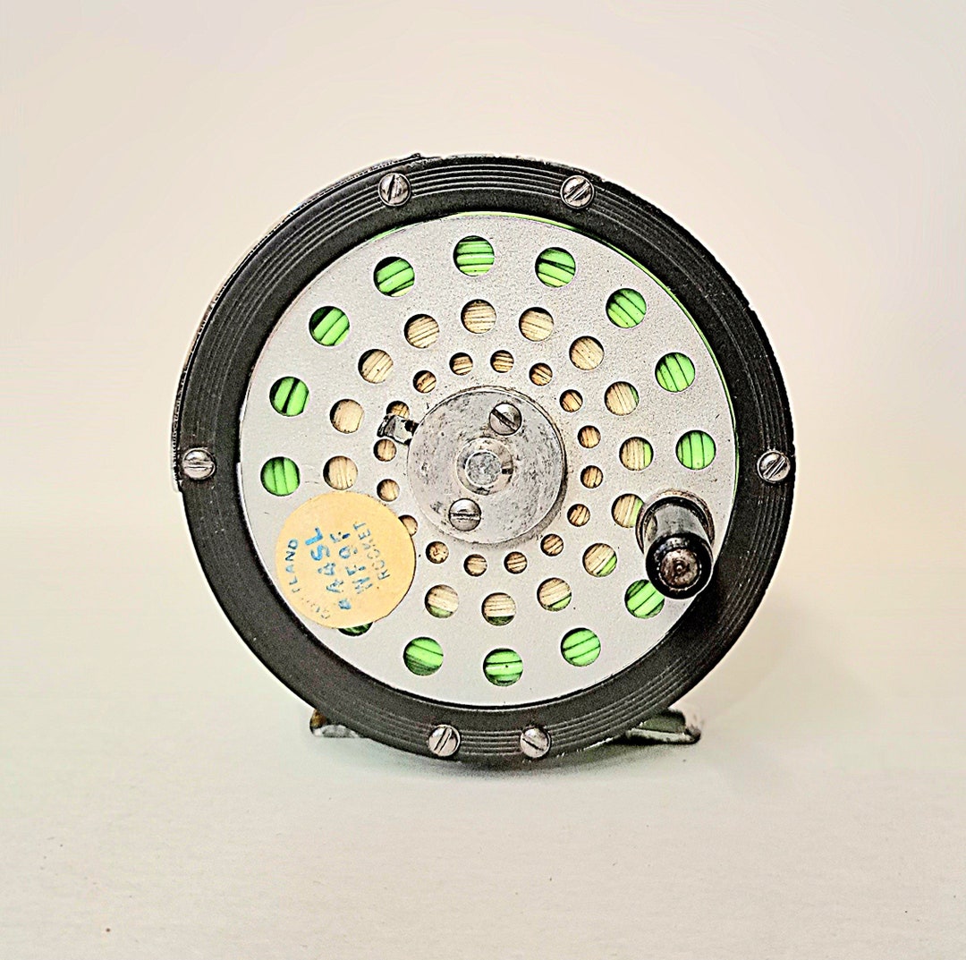 Vintage Martin MG 8 Fly Reel With Fly Line - Etsy