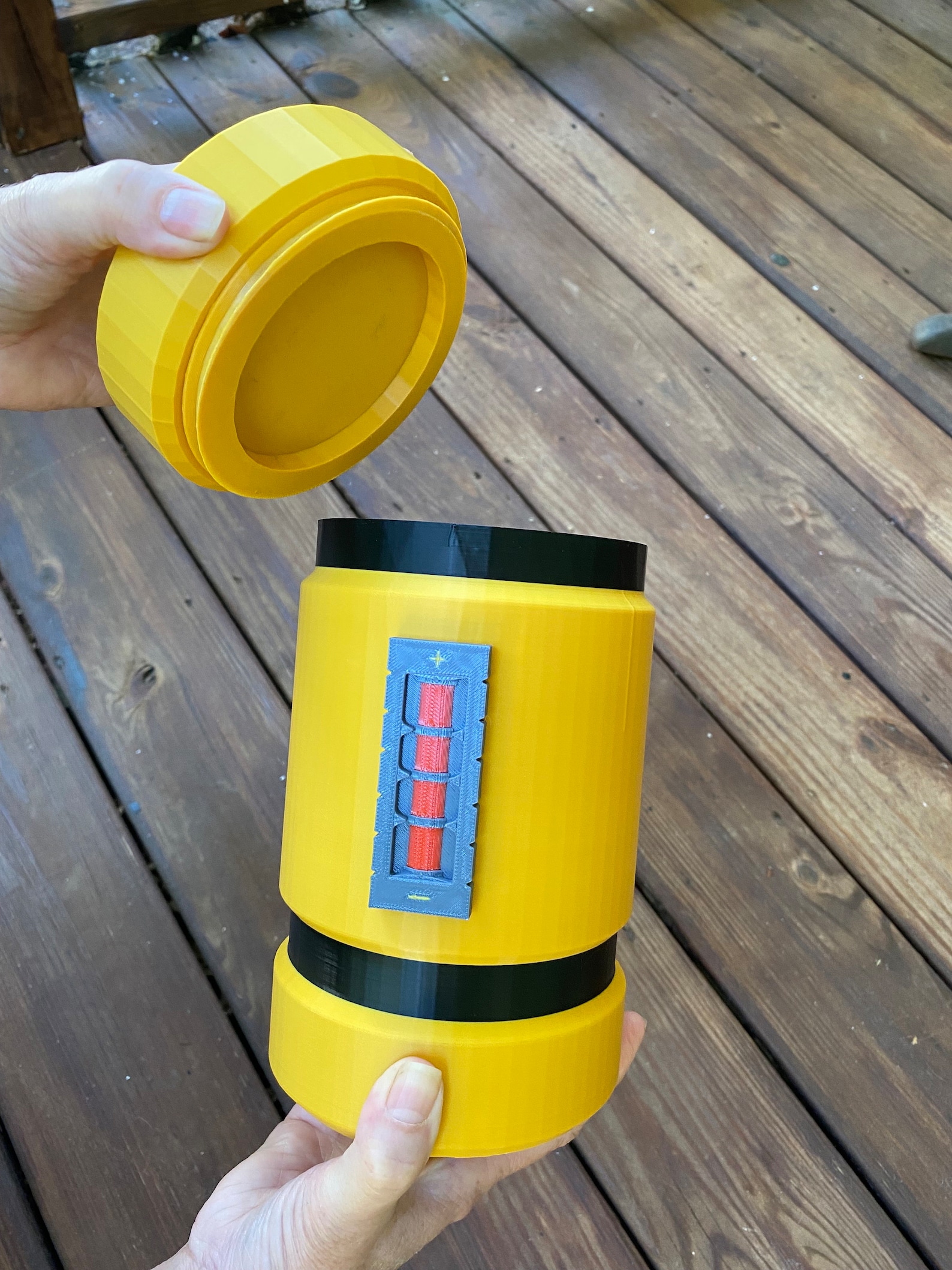 Scream Canister Container Inspired by Monsters Inc Monsters University ...