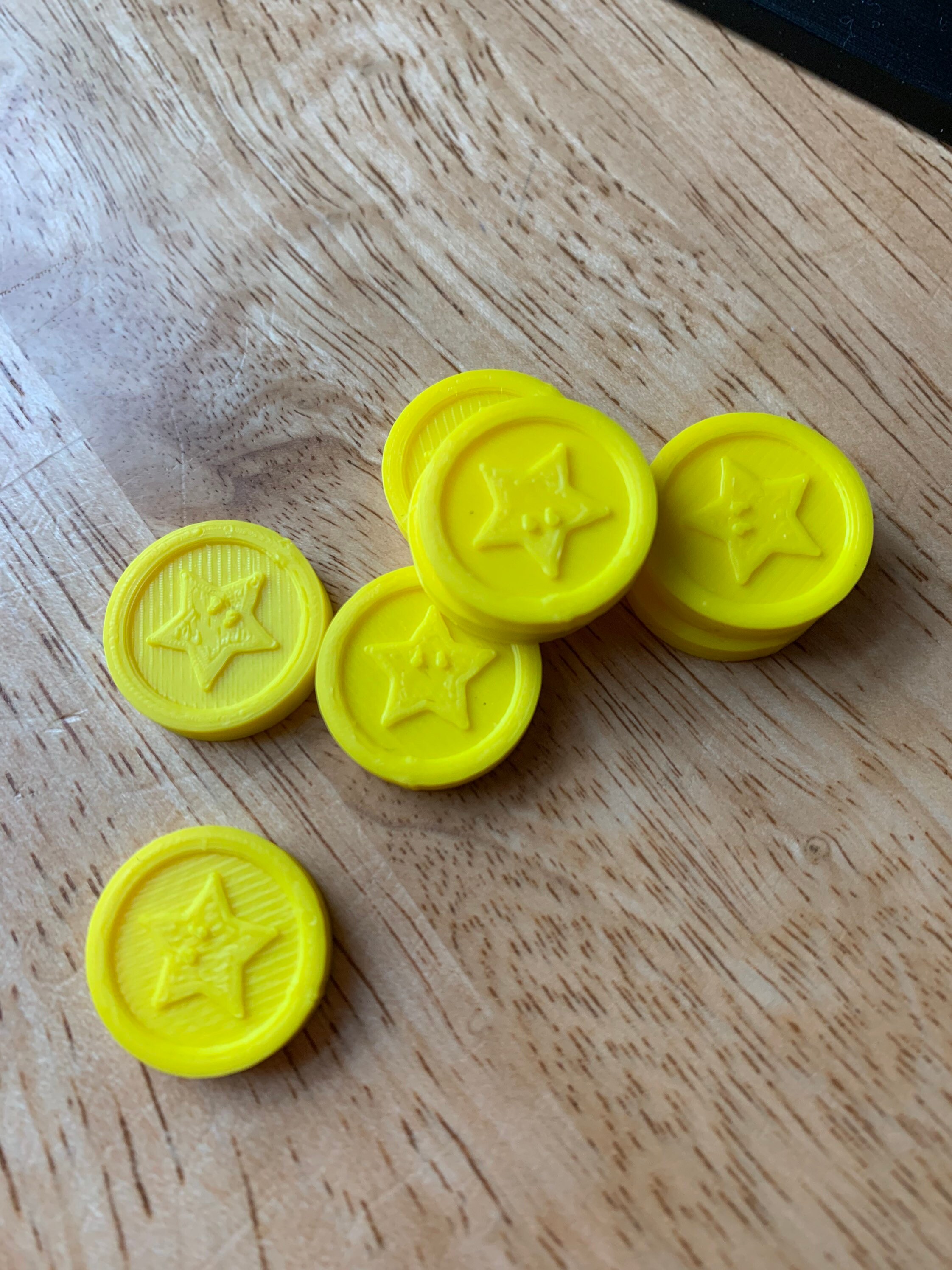 Mario Star Coins - Etsy