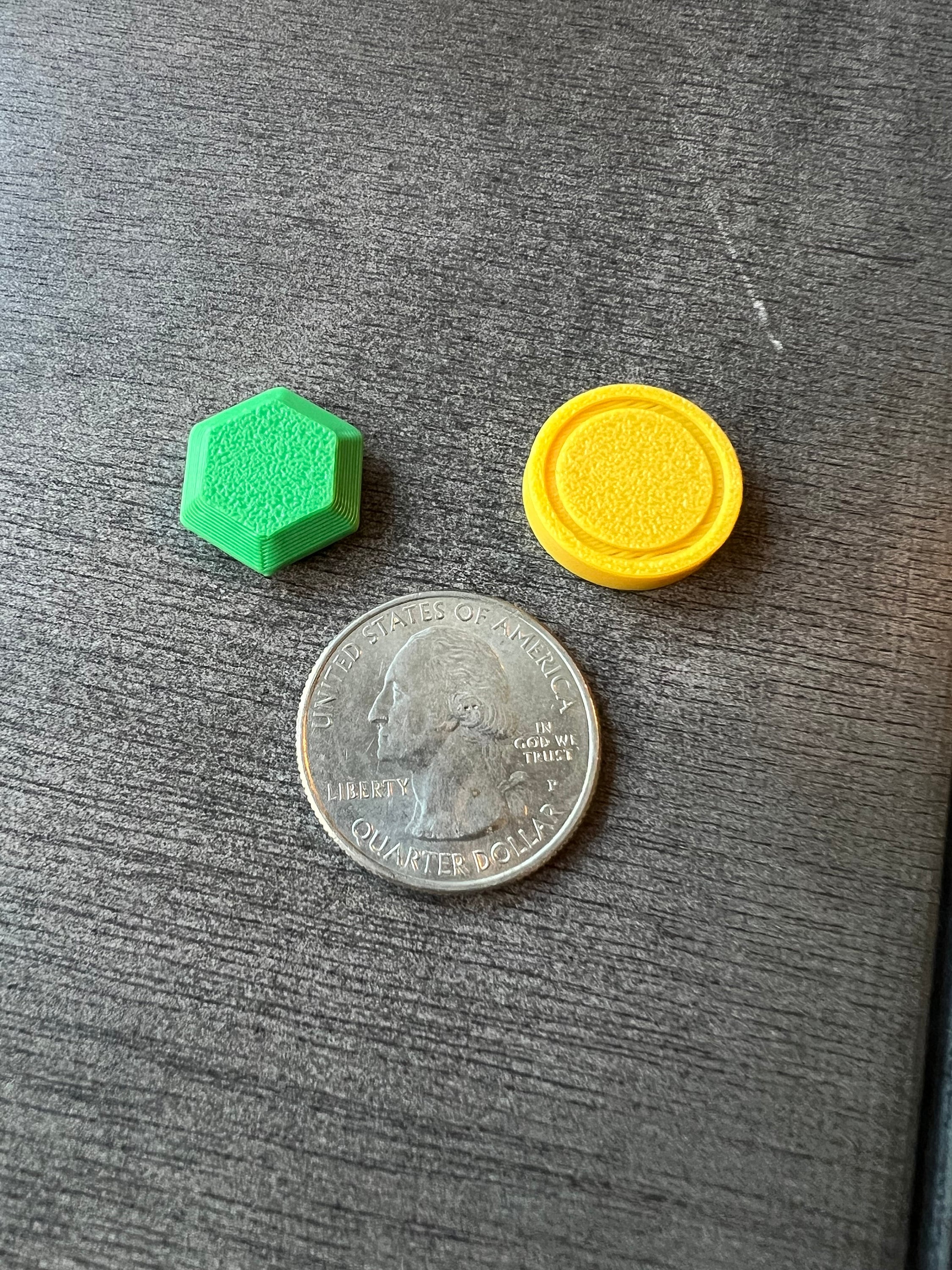 Clash Royale Inspired Gems and Coins - Etsy