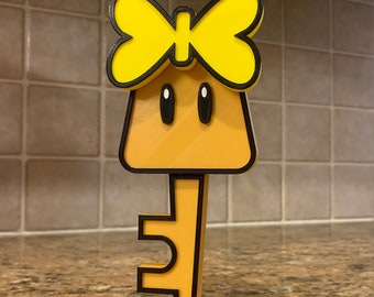 Skeleton Key Mario - Etsy