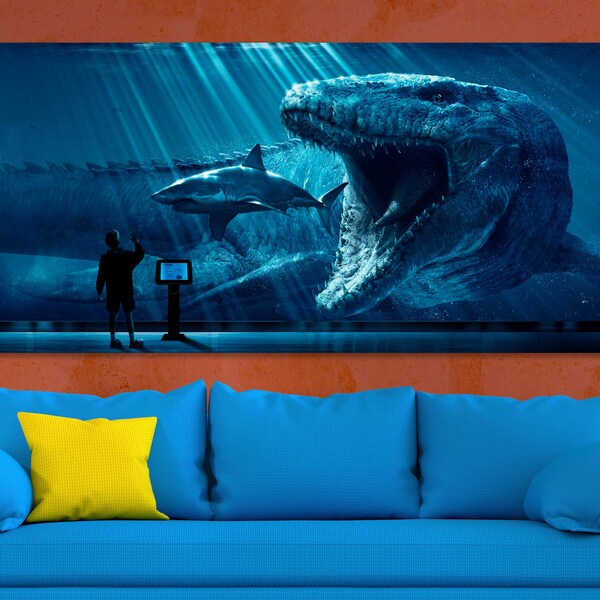 Mosasaurus - Etsy