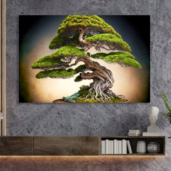 Bonsai Tree Art - Etsy