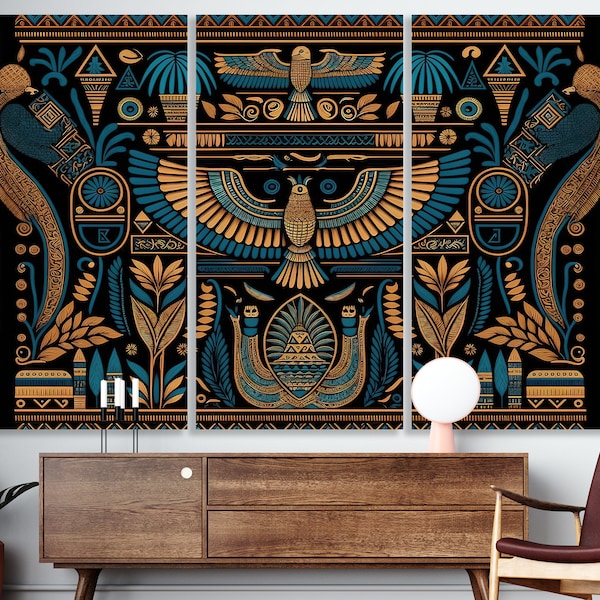 Egyptian Wall Art - Etsy