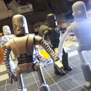 BUB-4 Retro Robot Model Kit - Etsy