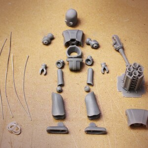 BUB-4 Retro Robot Model Kit - Etsy