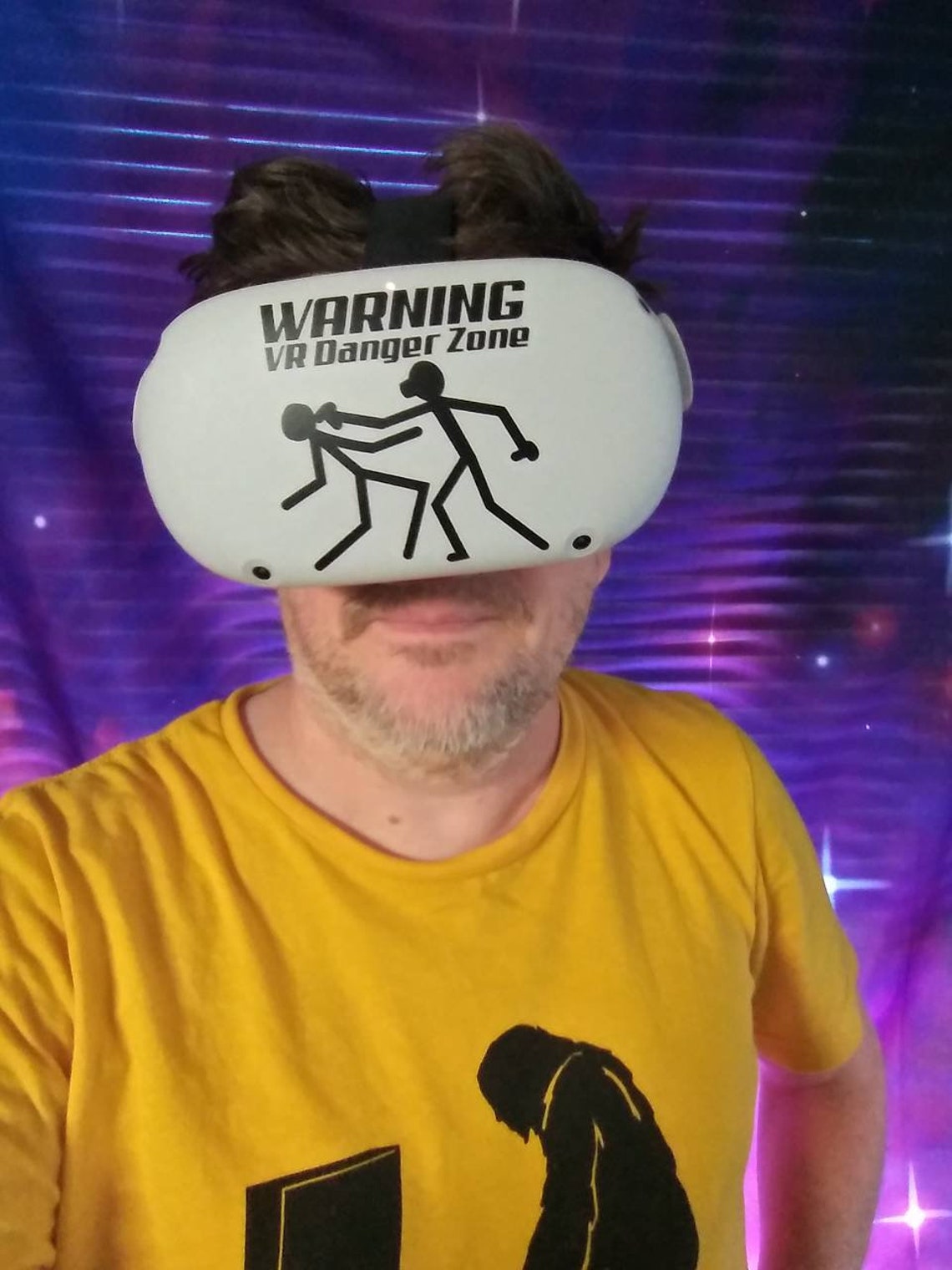 VR Danger Zone Decal for Quest 2 VR Headset, Laptops, Cars and More! - Etsy