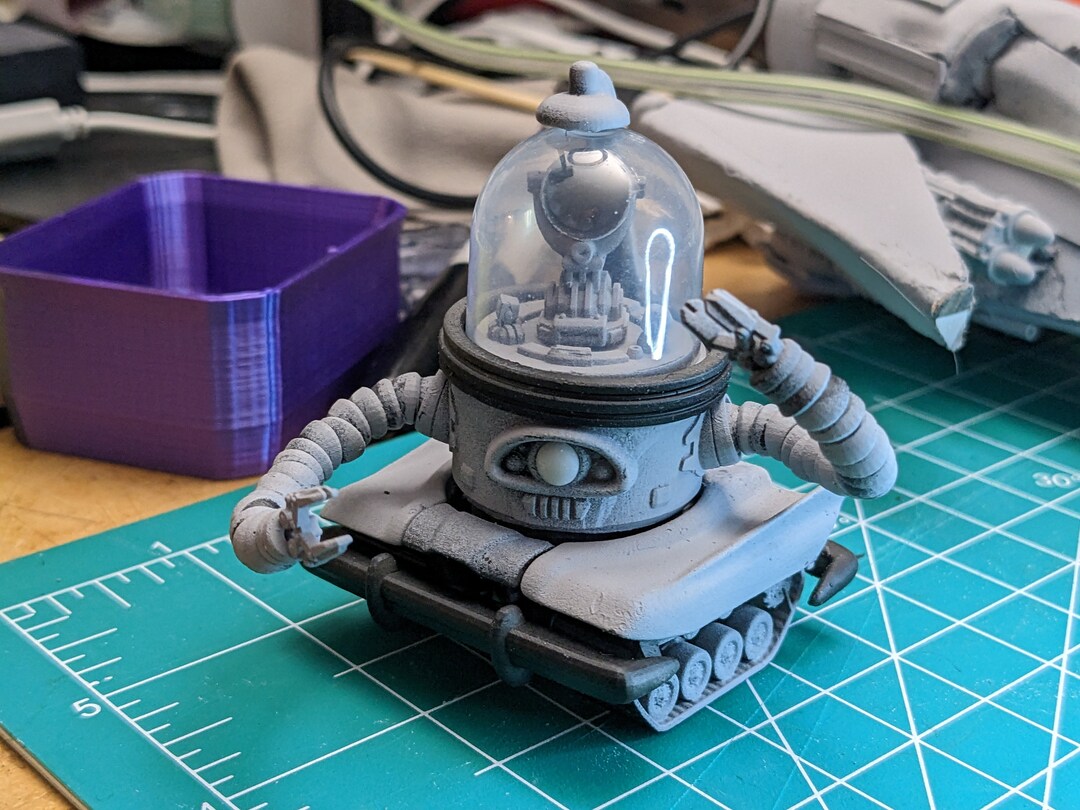 Vic-b3 Retro Robot Model Kit - Etsy