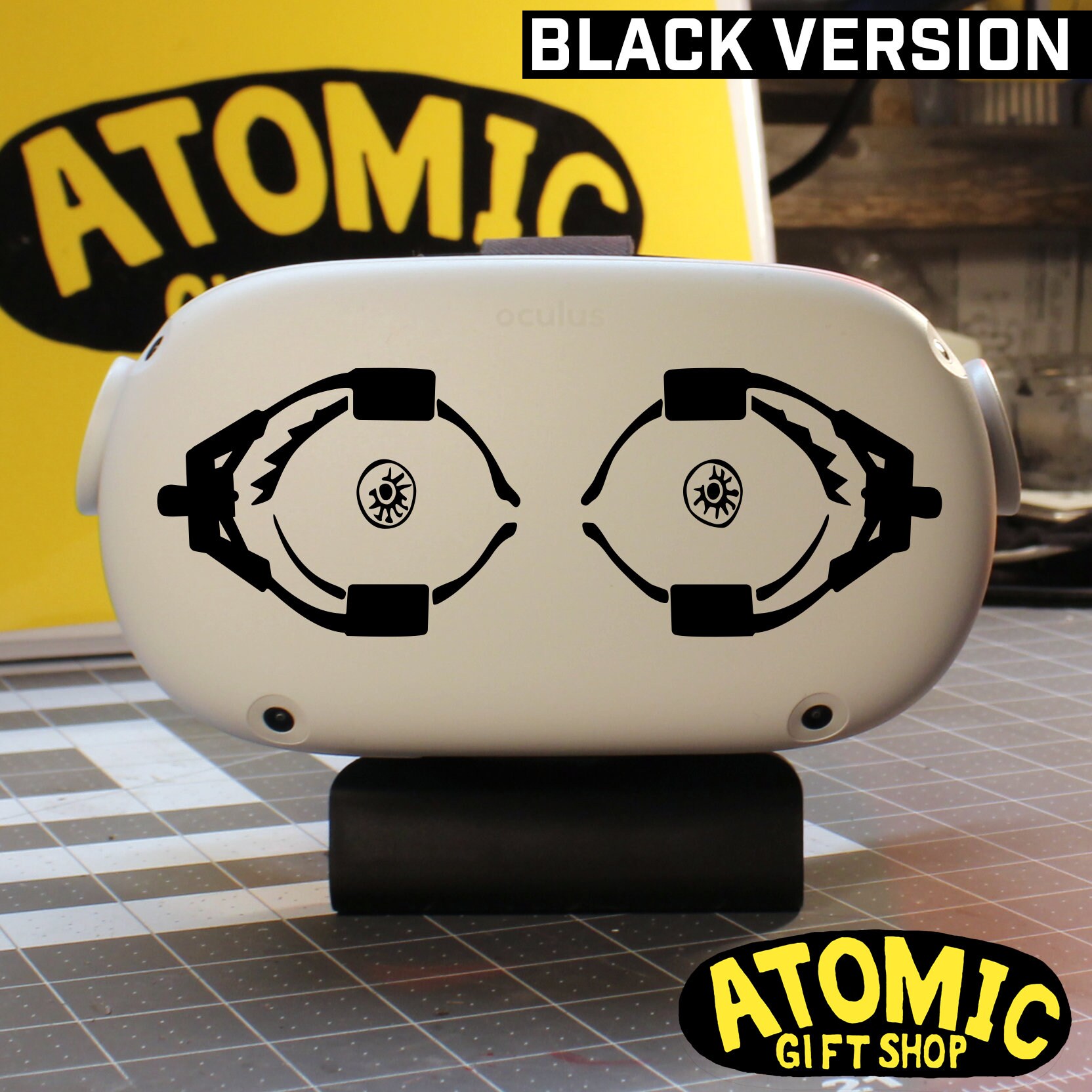 Eyes Wide Open Eyelid Spreaders Decal for Quest 2 VR | Etsy