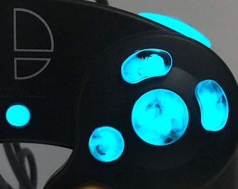 Lime Green Nebula Gamecube Buttons ABXY Z D-pad and Start - Etsy