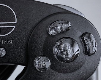 Forest Green Nebula Gamecube Buttons ABXY, Z, D-pad, and Start READ ...