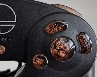 Forest Green Nebula Gamecube Buttons ABXY, Z, D-pad, and Start READ ...