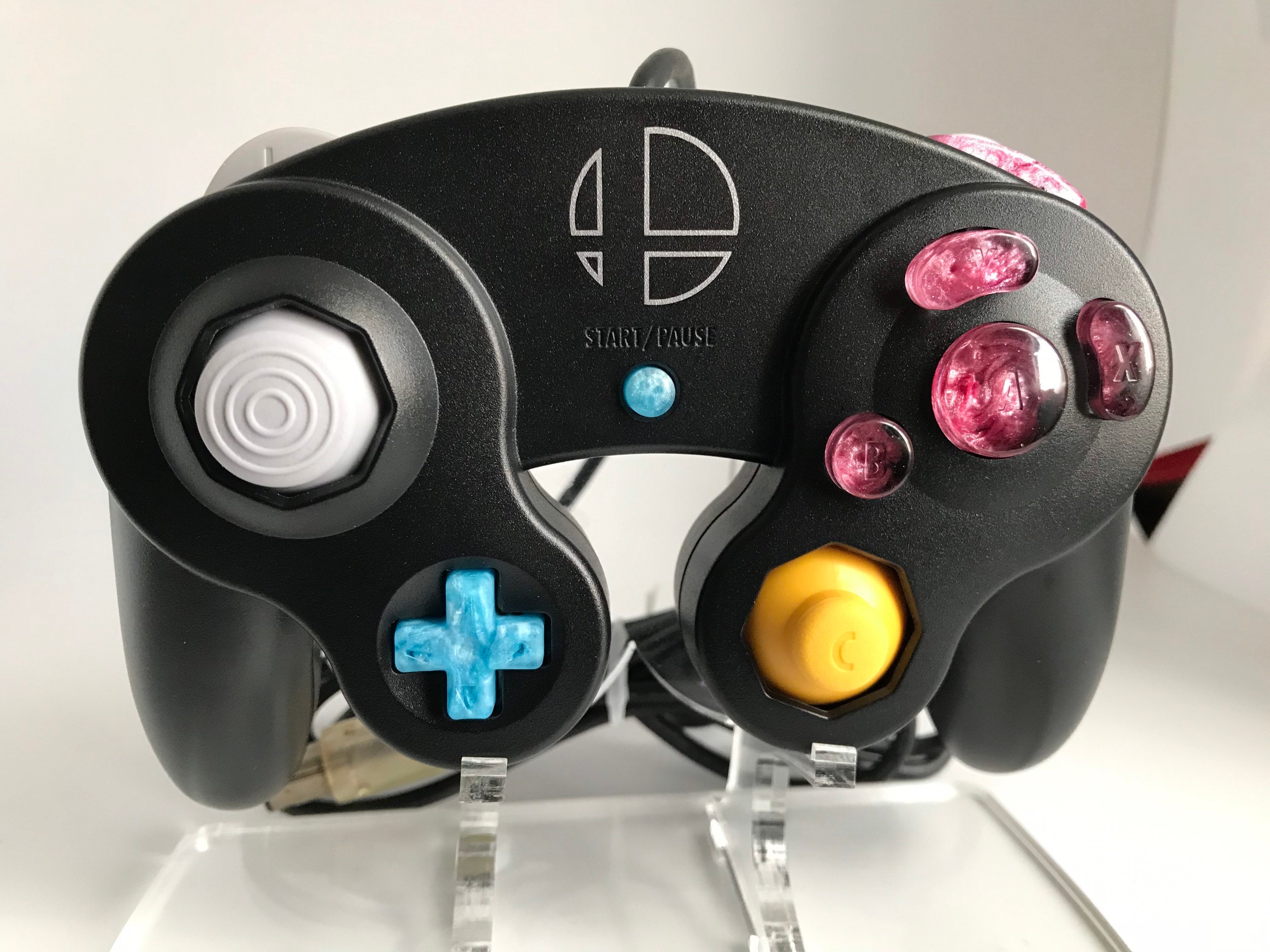 Cotton Candy Nebula Gamecube Buttons ABXY Z D-pad and - Etsy UK