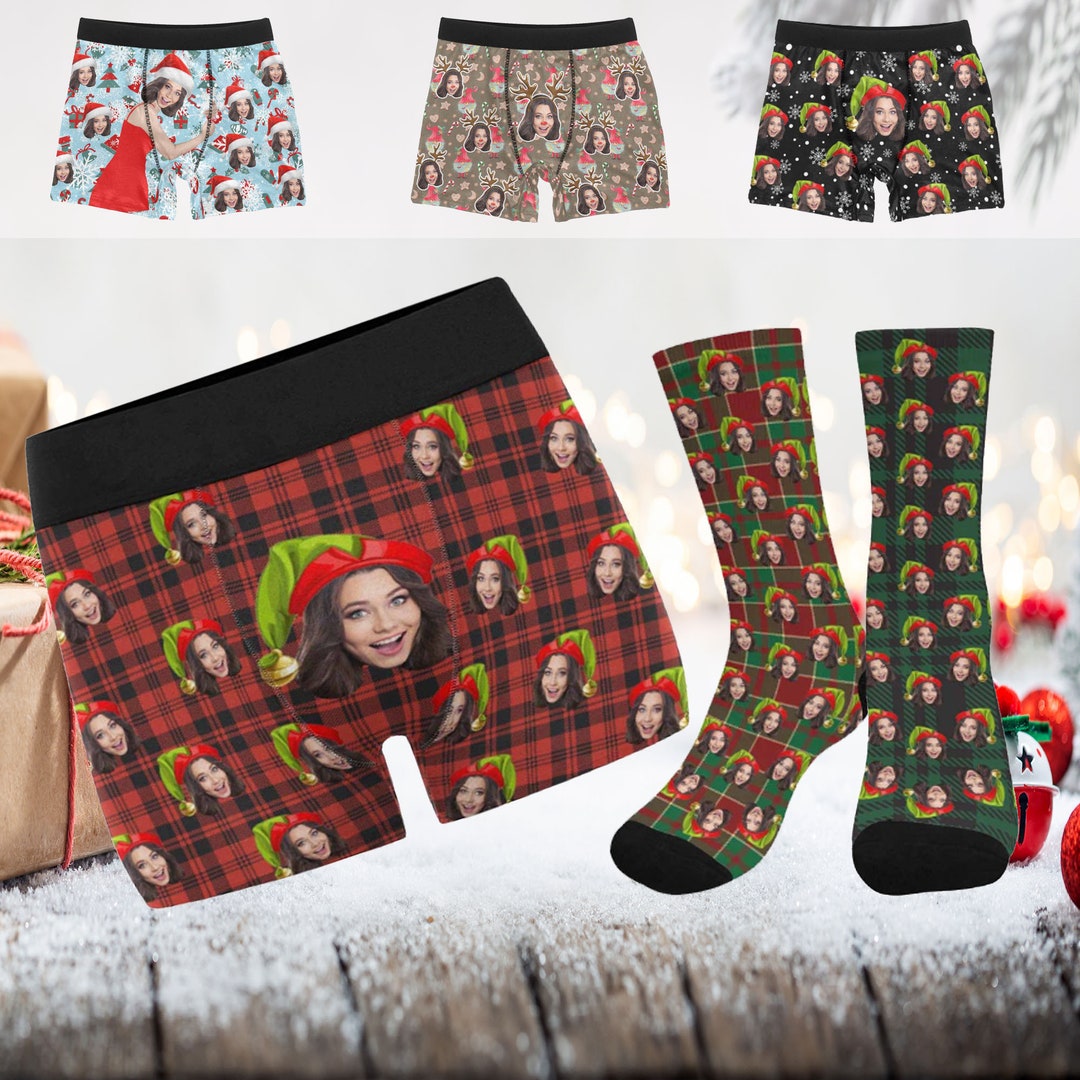 Personalize Face Men Boxers, Custom Photo Boxers, Custom Face Boxer ...