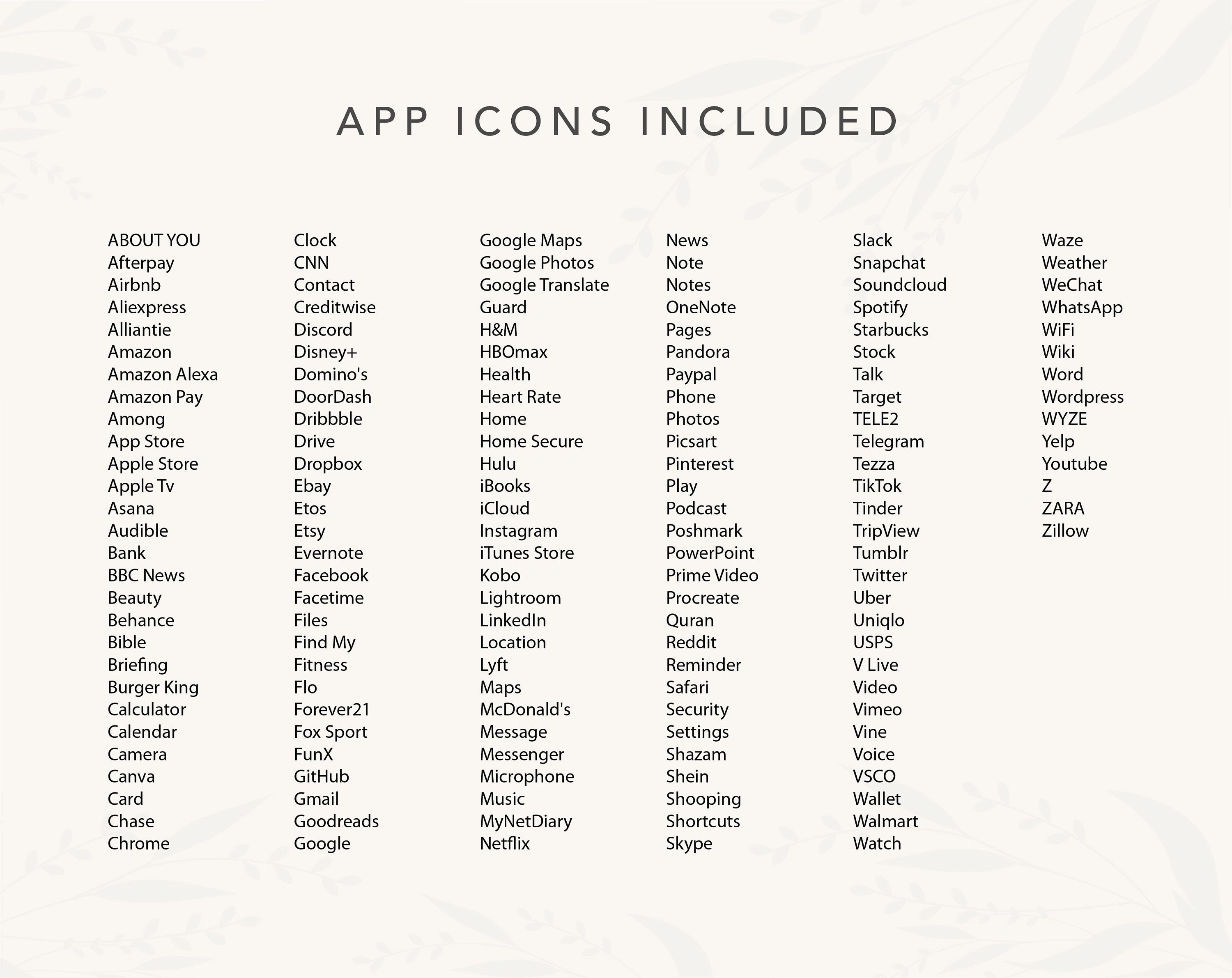 Black and White Ios 14 15 App Icons, iPhone App Icons, Homescreen ...