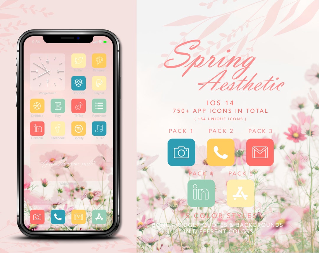 770 Spring ios 14 15 App Icons iPhone App Icons iPhone App - Etsy.de