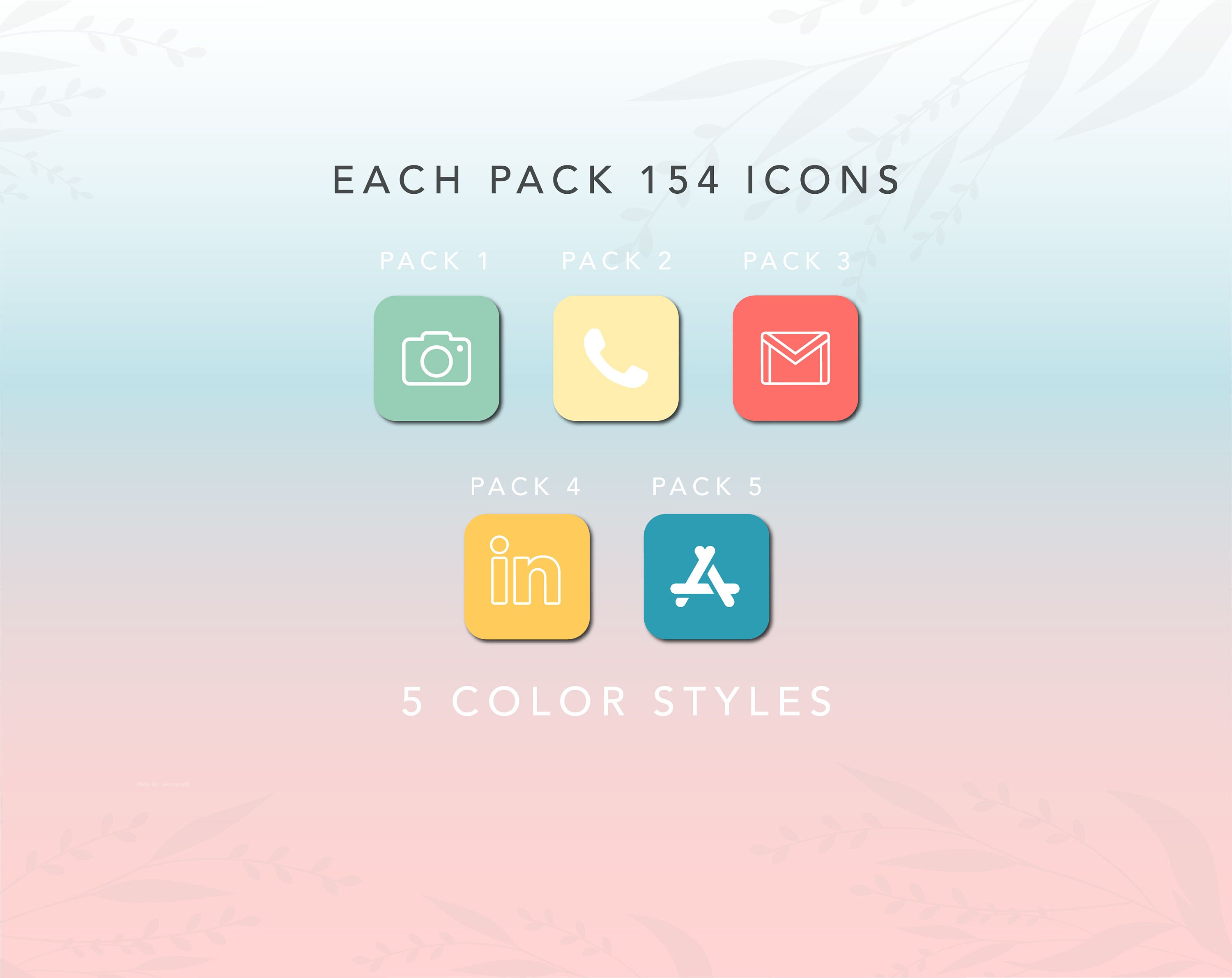 770 Spring ios 14 15 App Icons iPhone App Icons iPhone App - Etsy.de