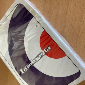 Vintage Lambretta Advertising Playing Cards NEW and Sealed Target ...