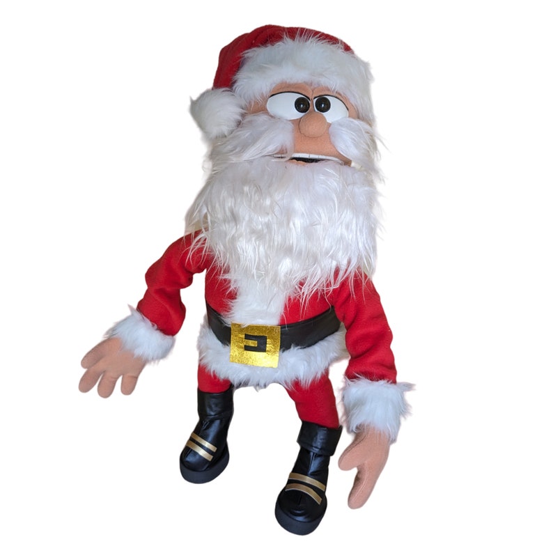 Muppet Santa Puppet - Etsy