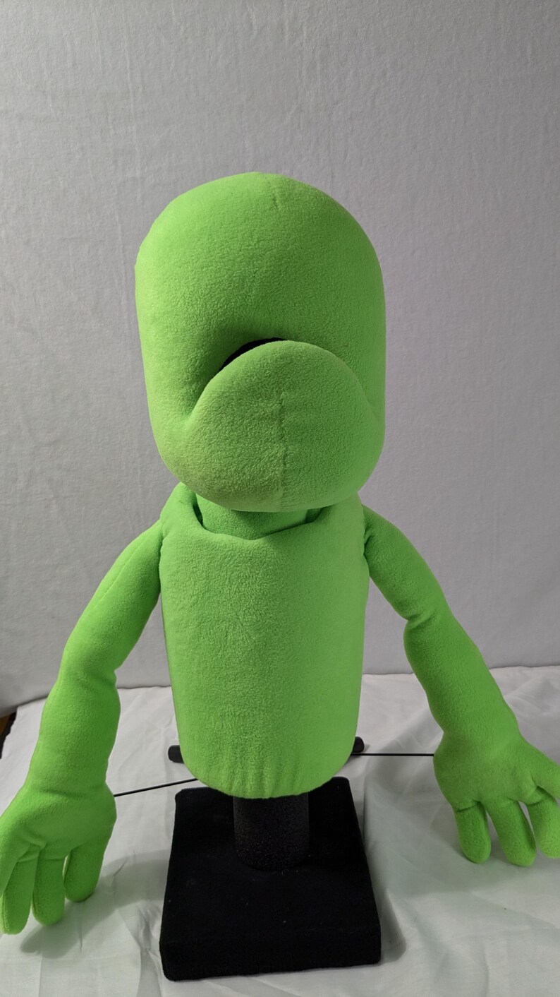 Professional Blank Neon Green Puppet - Etsy
