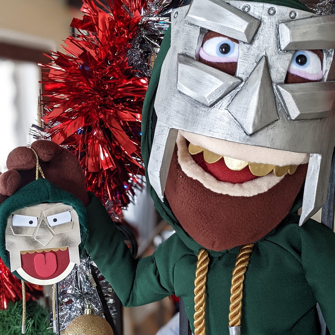 MF DOOM Christmas Ornament - Etsy
