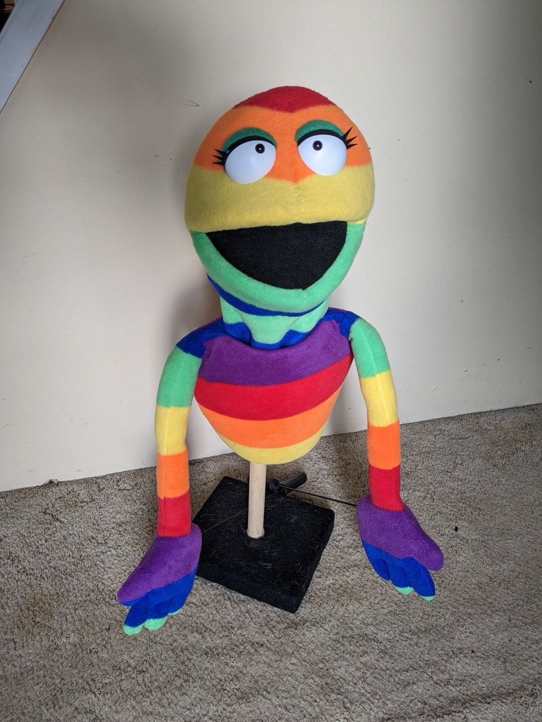 Rainbow Pride Puppet Blank - Etsy