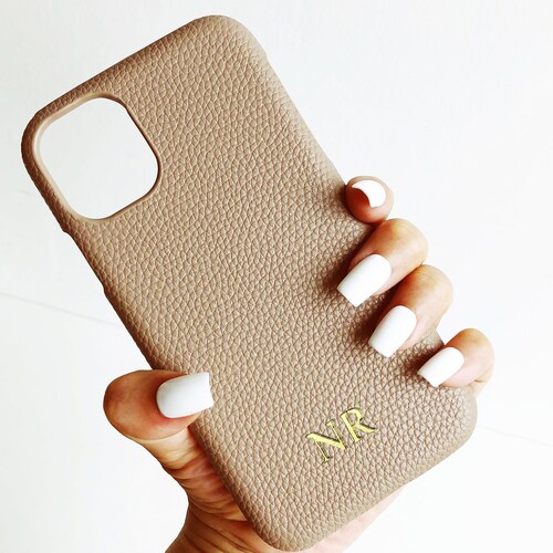 Personalised Initials Custom Hard Phone Case Rose Gold - Etsy