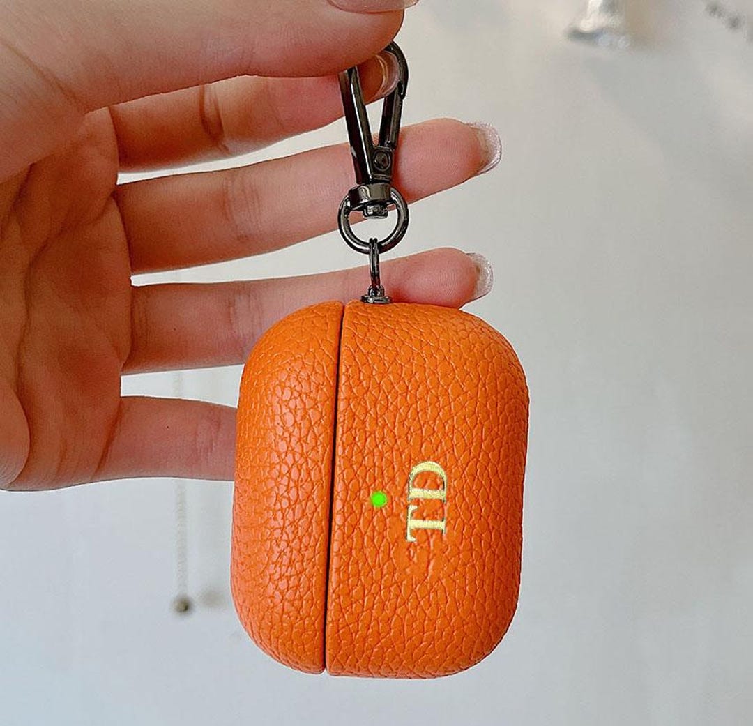 Customized Airpods 1,2,3,4 & Pro 1, 2 Case, Personalized Luxury Genuine ...