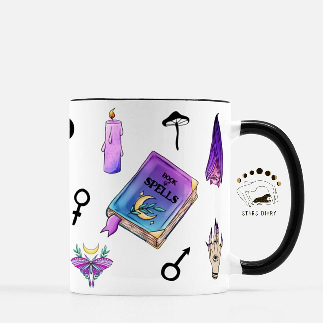 Basic Witch Mug Witchcraft Decor Mug Witchy Gifts Tea Mug - Etsy