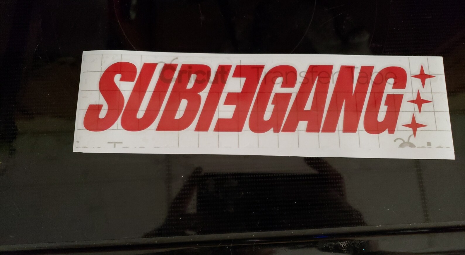 Subiegang Vinyl Window Décalque - Etsy France