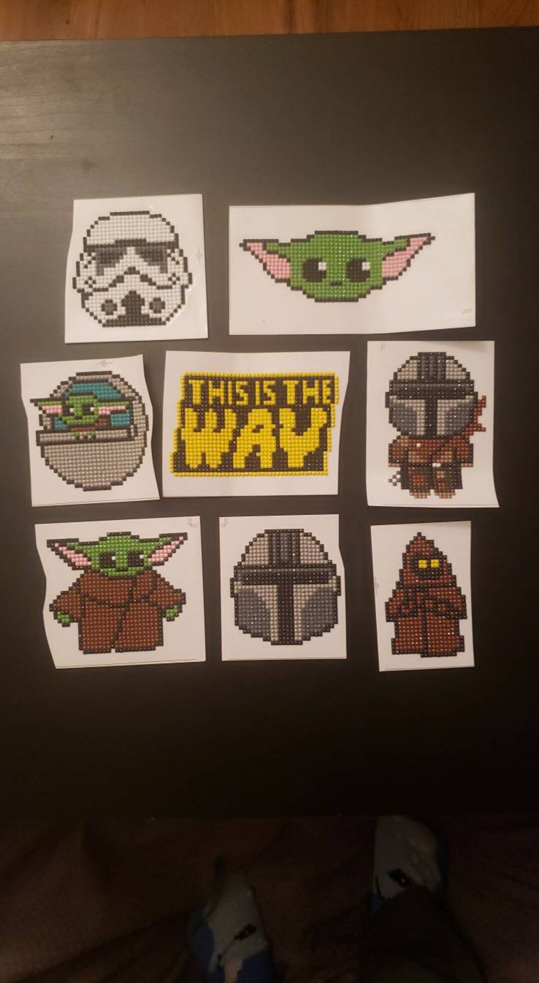 Star Wars the Mandalorian Diamond Painting Stickers - Etsy