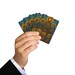 Gothic Surrealist Poker Cards: Cubist Figures, Golden Light - Etsy