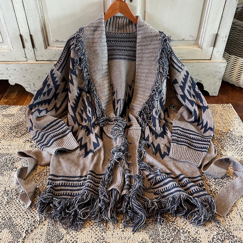 Handmade Cardigan With Belt - Etsy