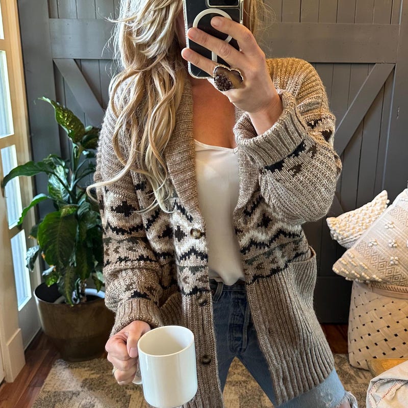 Black Cowgirl Sweater - Etsy