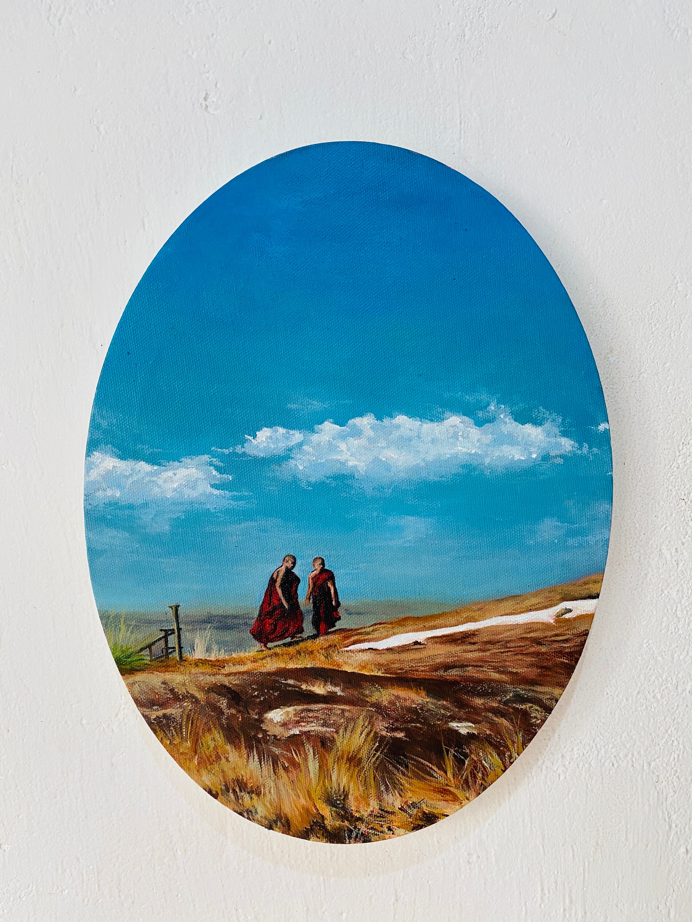 Concealed Original Oil Painting on Canvas - Etsy