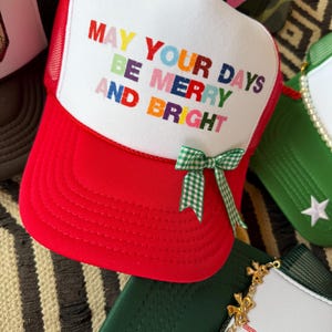 Happystack Christmas, Trucker Hat, Holiday, Trucker Hat, Custom Trucker ...