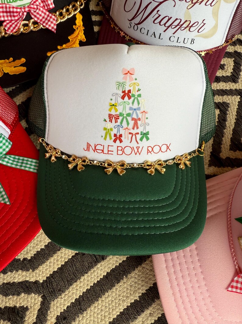 Happystack Christmas, Trucker Hat, Holiday, Trucker Hat, Custom Trucker ...