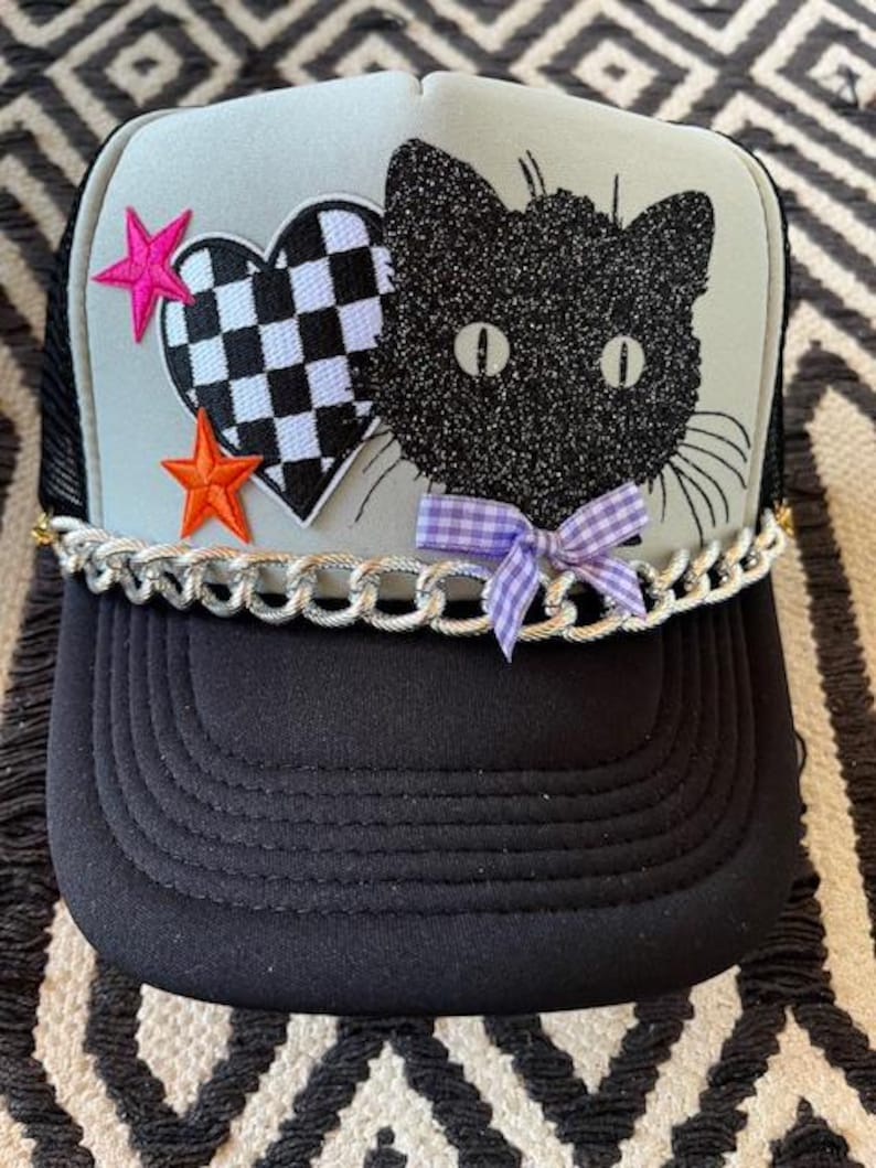 Fall Trucker Hat, Halloween Patch Hat, Custom Style - Etsy Canada