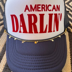 Happystack USA Trucker Hat, America Trucker Hat, Smiley Face Trucker Hat, Custom Trucker Hat ...