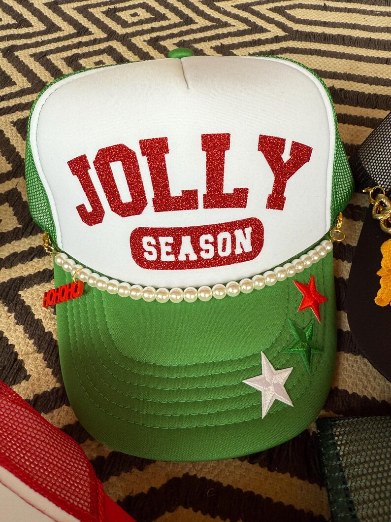 Happystack Christmas, Trucker Hat, Holiday, Trucker Hat, Custom Trucker ...