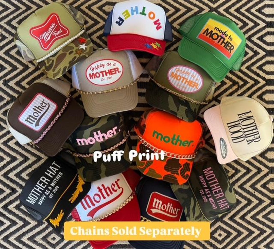 Happystack Mother Trucker Hats, Mother Hat, Mother's Day Gift, Mama ...