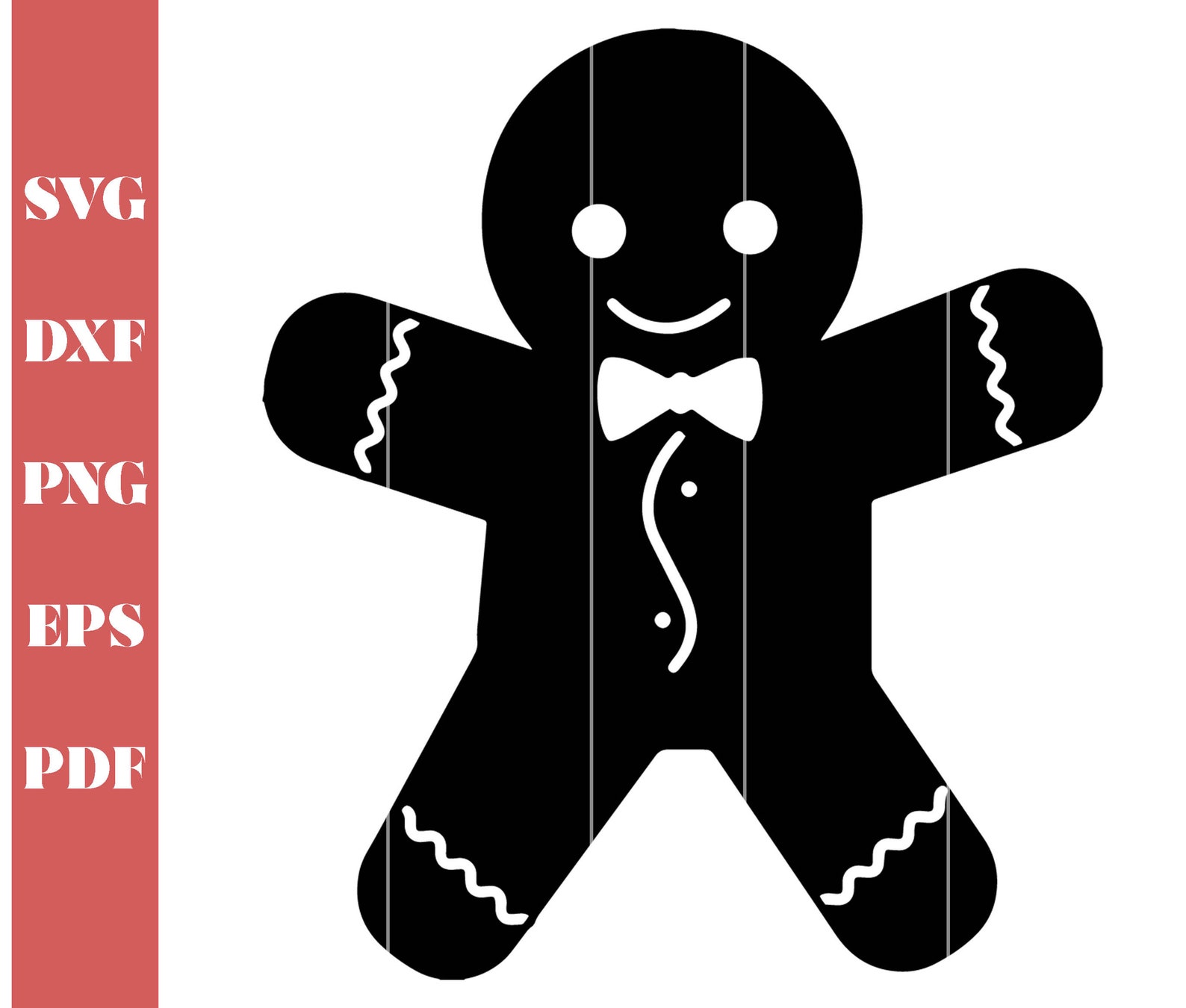 Gingerbread Man SVG Gingerbread Man DXF Gingerbread Man - Etsy Canada
