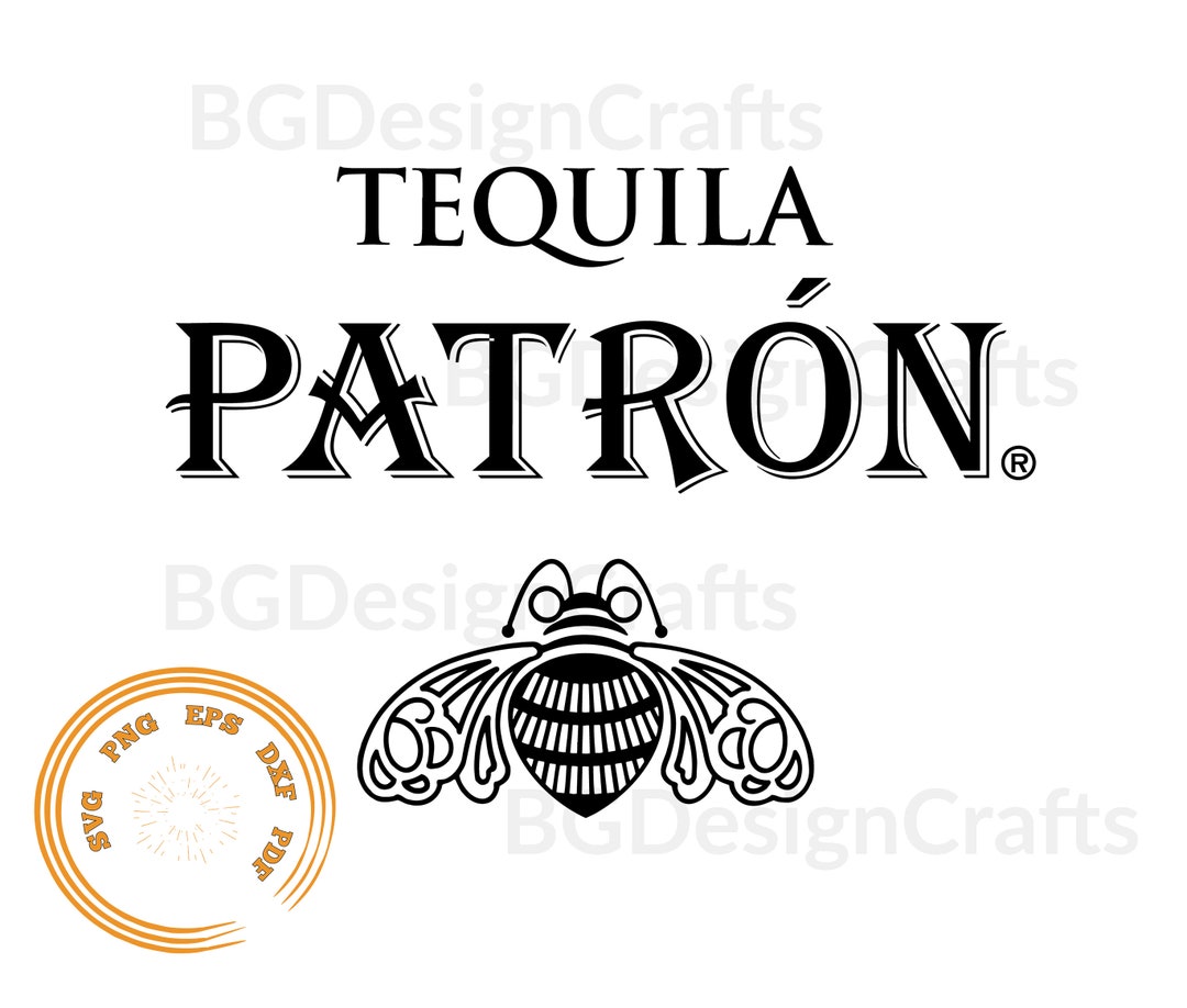 Patron Tequila Svg, Tequila Patron Svg, Silver Patron SVG, Hecho Un ...