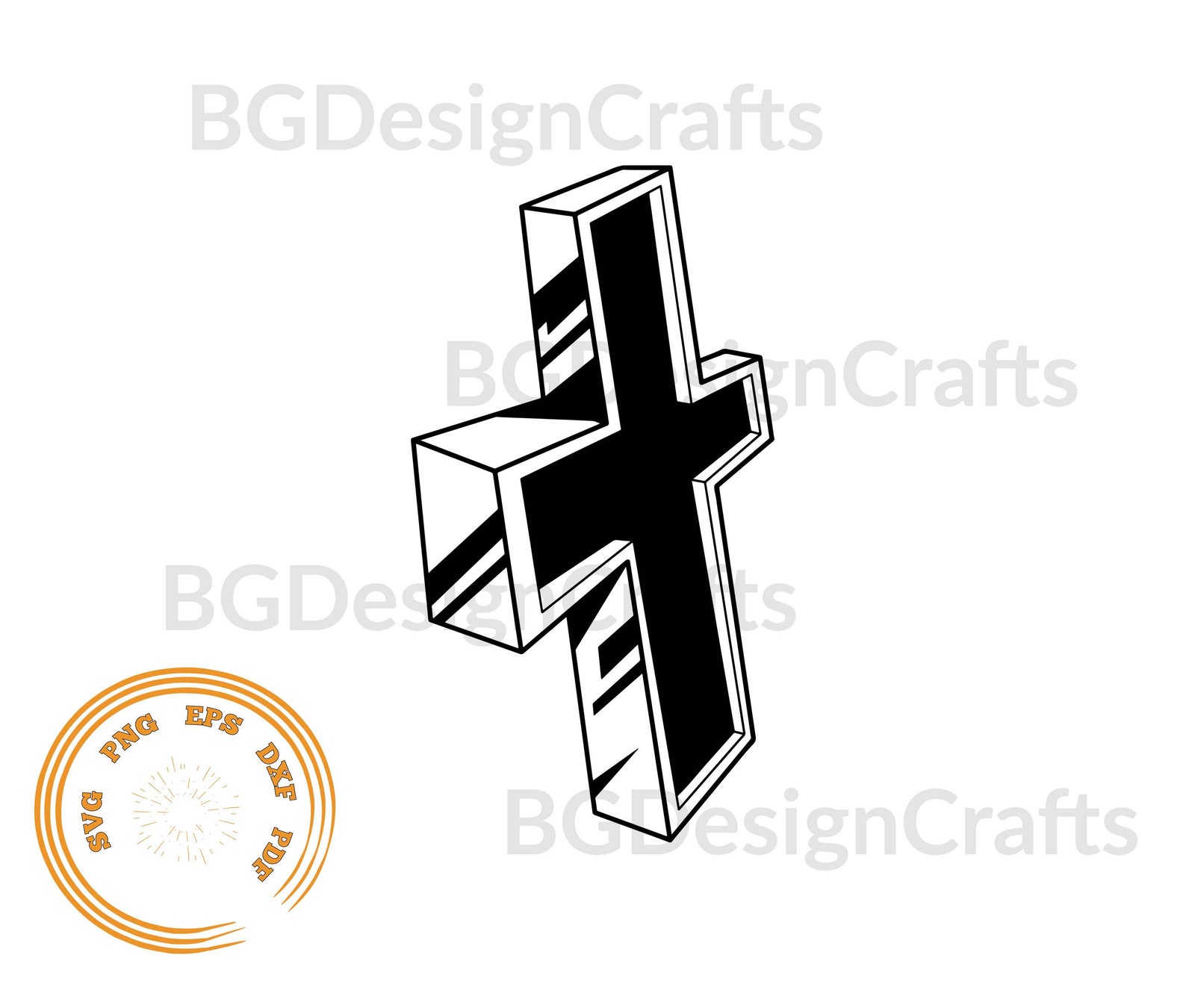 Cross SVG Christian Cross SVG Cut File Png Svg File for | Etsy