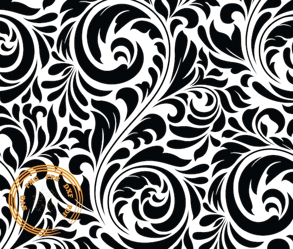 Pattern 2 Floral Pattern Svg Leaf Pattern Svg Flower | Etsy