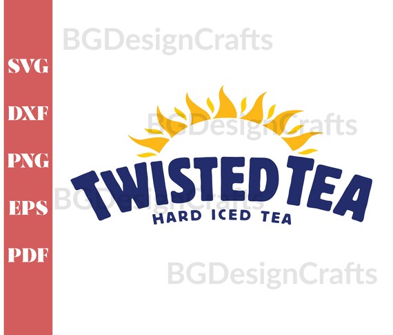 Twisted Tea Svg Twisted Tea Dxf Twisted Tea Clipart Twisted Etsy