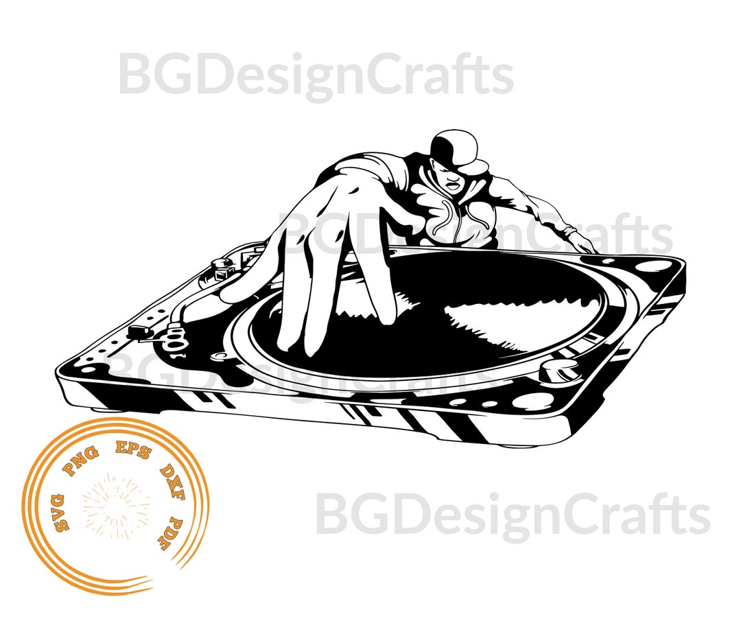 Dj SVG Dj DXF Dj Clipart Dj Svg Cut File Dj Cut File Dj - Etsy Ireland